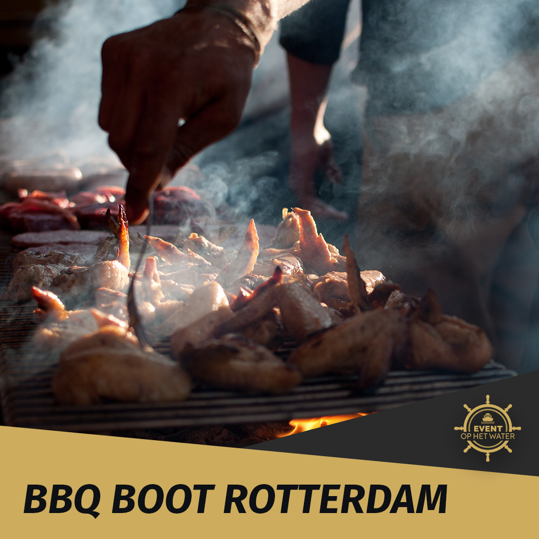 #1 BBQ Boot Rotterdam incl. onbeperkt bier, wijn & fris.