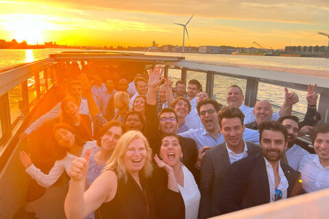 Bedrijfsuitje op het water in Amsterdam - Event op het water