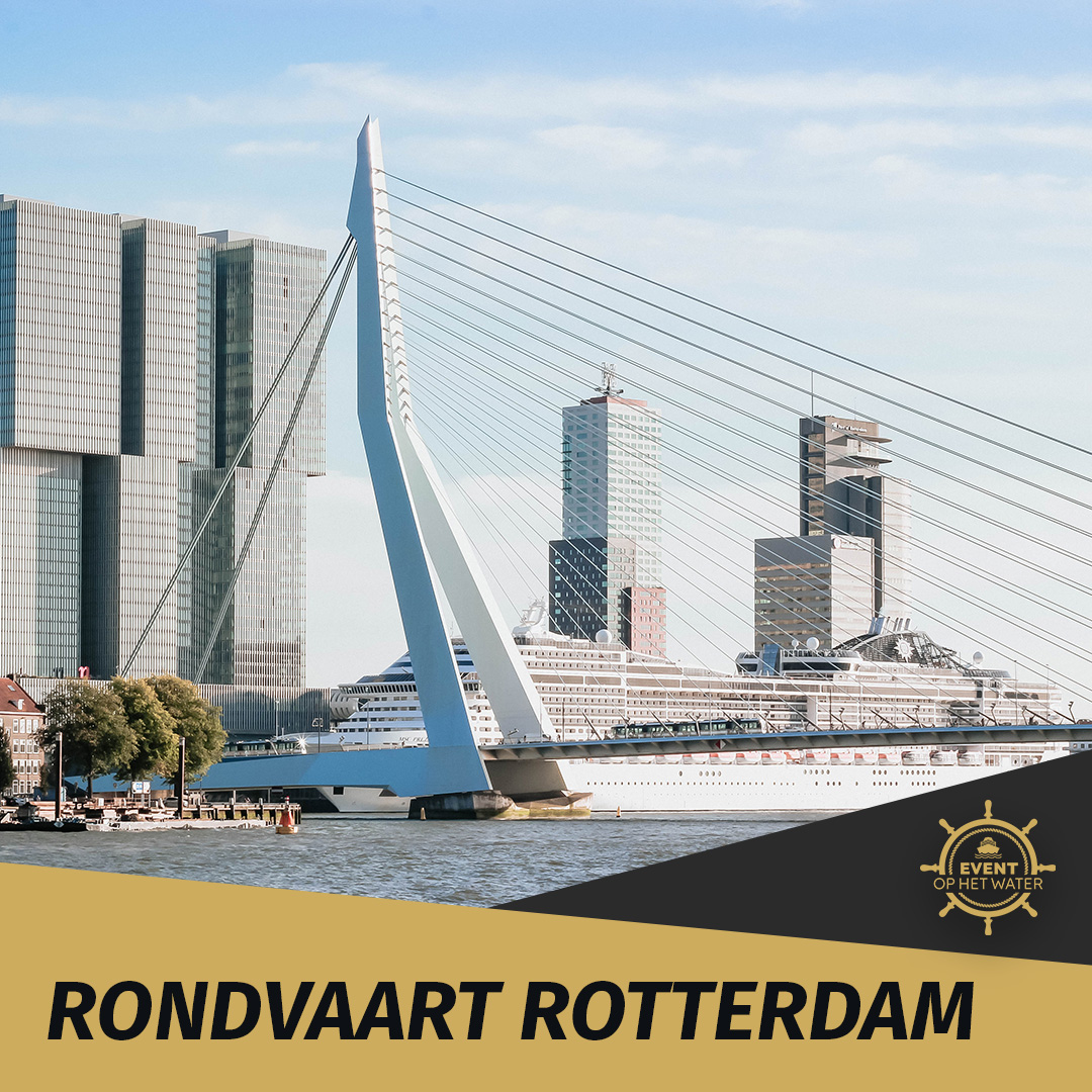 #1 Rondvaart Rotterdam incl. onbeperkt bier, wijn & fris.