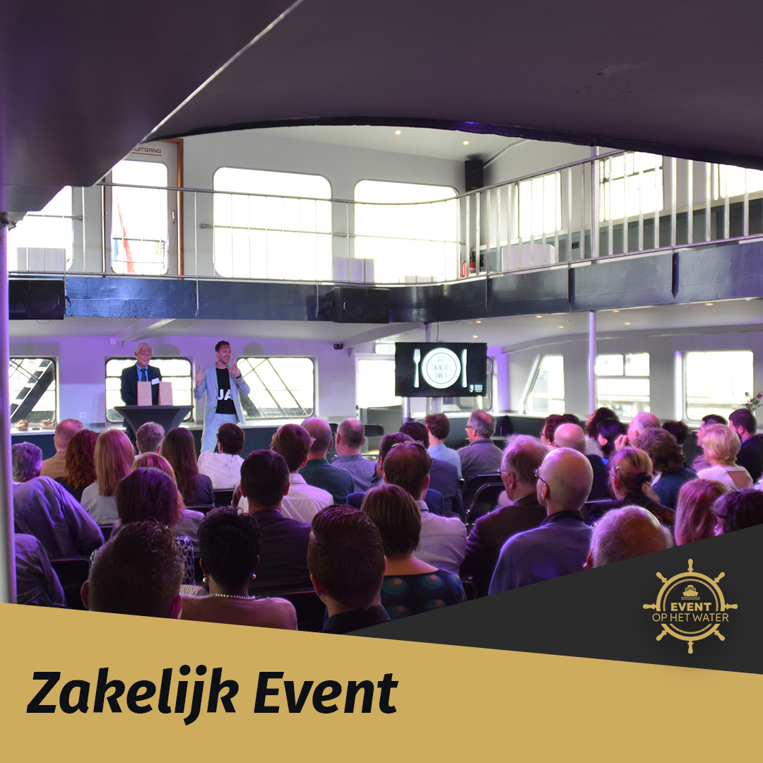 #1 ZAKELIJK EVENT op het water incl. onbeperkt bier, wijn & fris.